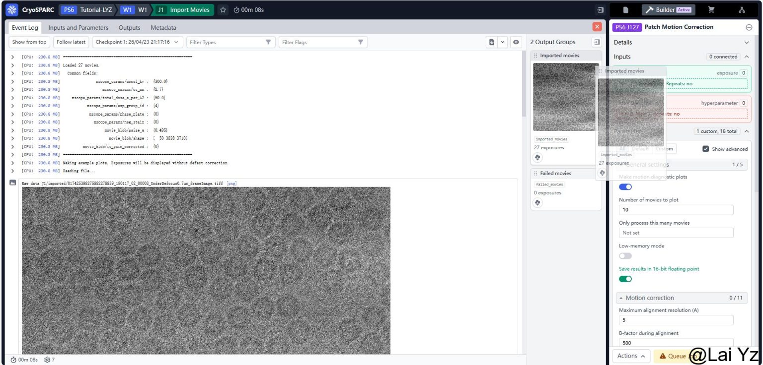 CryoSPARC教程 – Lai YZ